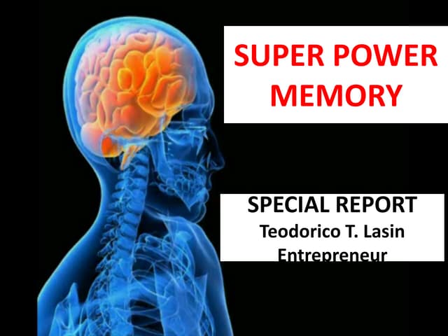 Memory - Definition-Types of Memory - factors influencing memory and Strategies for improving ...