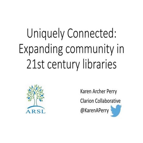 Why Library Super Powers will Save the World 09 04 14 Perry | PPT ...