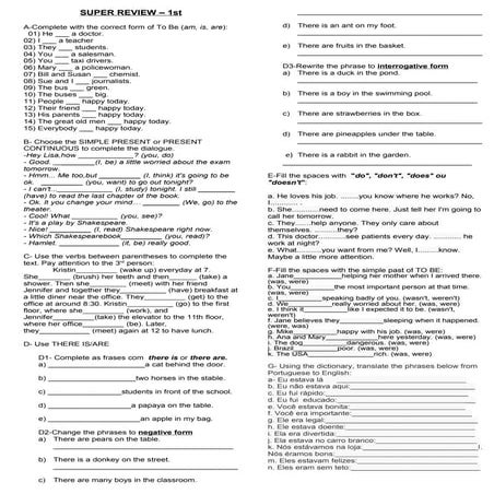 Super review 1st | PDF