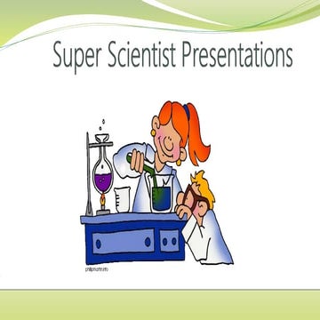 Super scientist presentations | PPTX