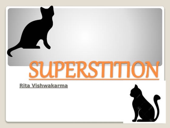 Superstitions | PPTX | Islam | Religion & Spirituality