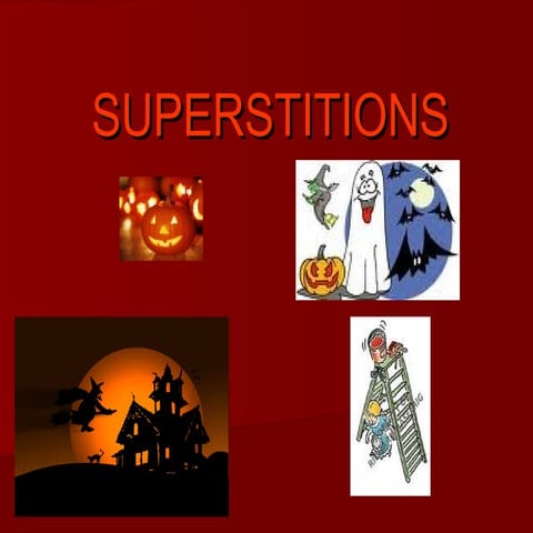 Superstitions | PPT | Lotteries and Scratchcards | Shopping