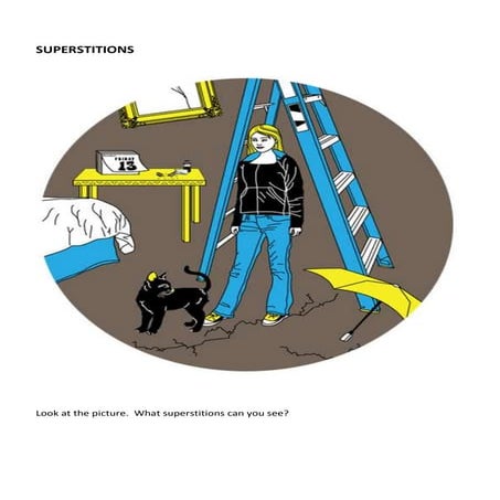 Using Superstitions to form the First Conditional | DOCX