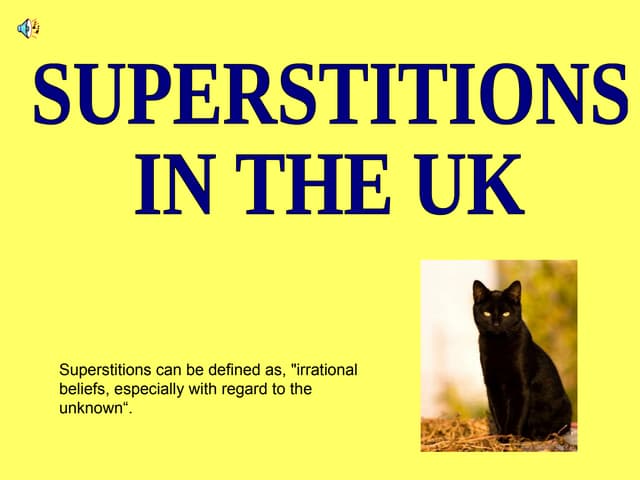 Superstitions | PPTX | Islam | Religion & Spirituality