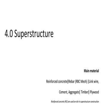 Superstructure | PDF
