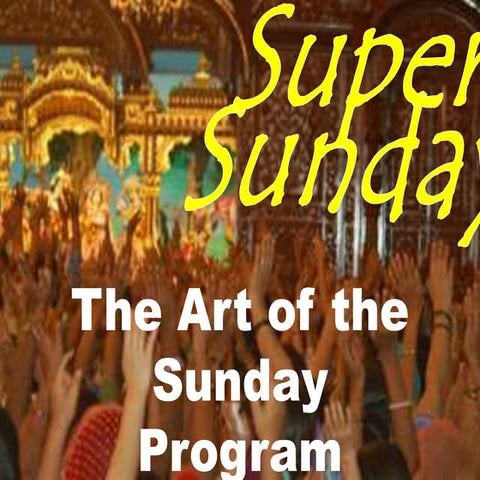 Super sunday | PPTX