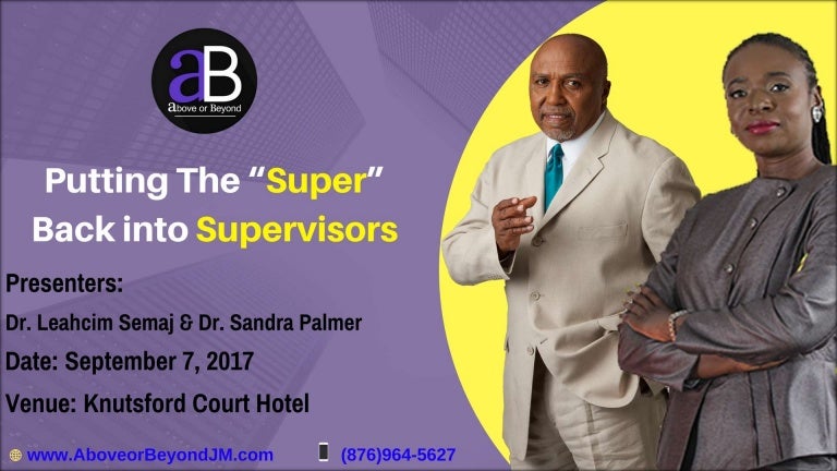Super supervisor final sept2017