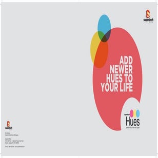 Supertech hues Brochure | PDF