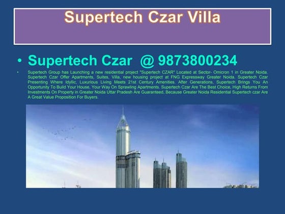Supertech czar | PPT