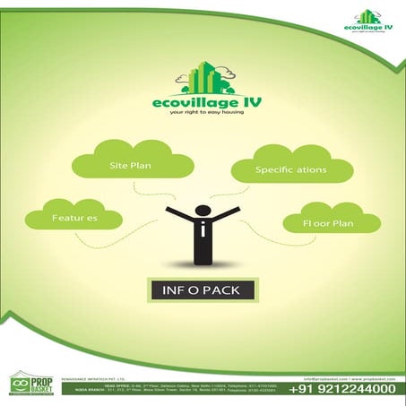 Buy 2/3BHK Flats at Supertech Ecovillage 4 Starting at 31 Lacs Only | PDF