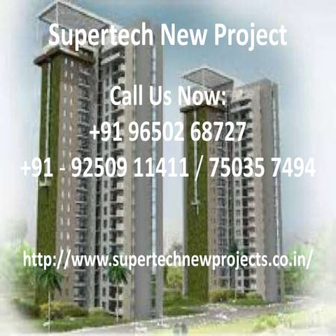 Supertech new project | PPTX