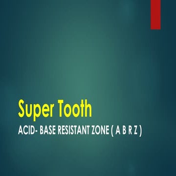 Super Tooth in Dentistry (Adhesion in Dentistry).ppt