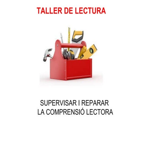 Taller de lectura: Supervisar i reparar | PPT