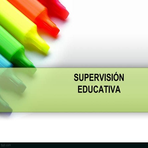 Supervisión | PPT