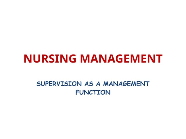 Principles and techniques of supervision | PPT