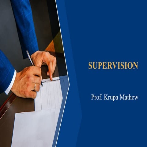 supervision.pptx........................ | PPTX
