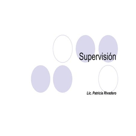 Supervision1 | PDF