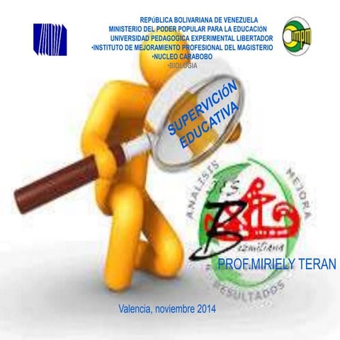 Supervision educativa miriely | PPTX