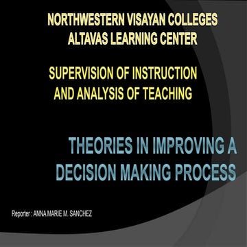 Supervision of Instruction and Analysis of Teaching Report.pptx