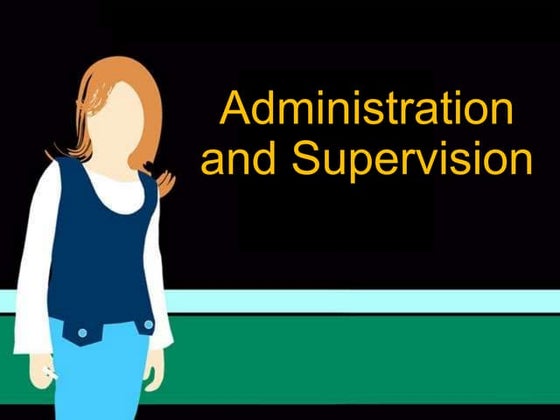 Principle of Administration And Supervision | PDF | Professional School ...