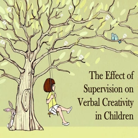 The Effect of Supervision on Verbal Creativity in Children | PDF