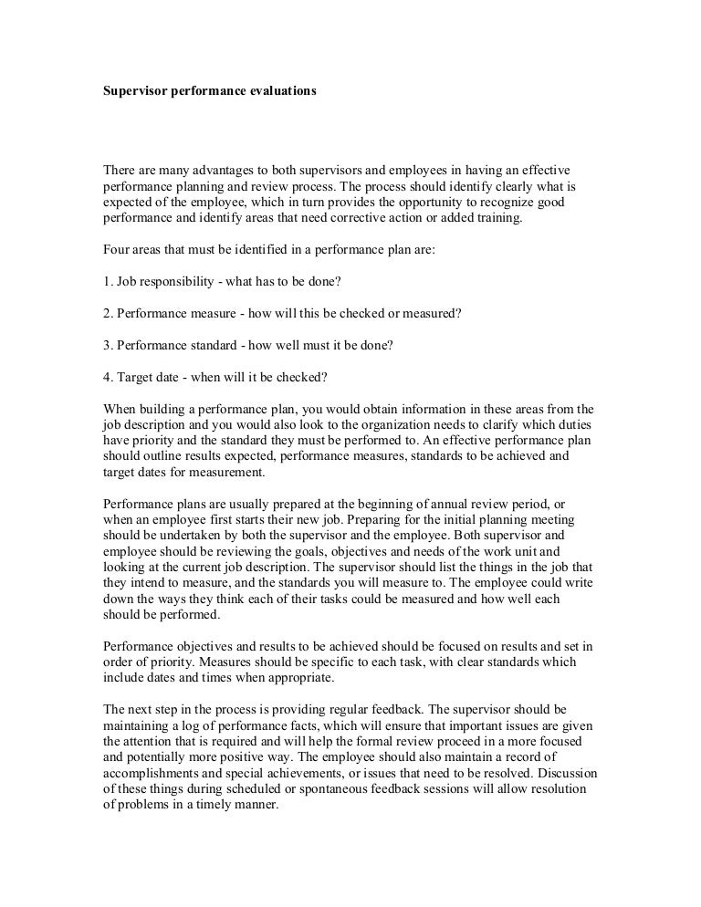 supervisor-performance-evaluations