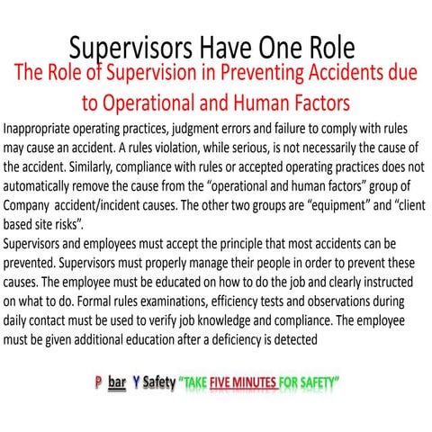 Training and development of supervisor | PPTX
