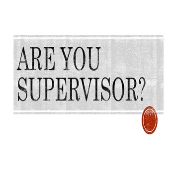 Supervisor Talent | PPT