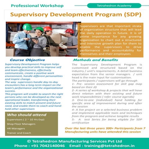 Supervisory development program | PDF