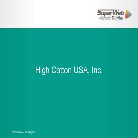 High Cotton Case Study powerpoint | PPT
