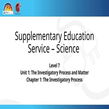Supplementary Education Service - SCIENCE 7-1-1.pptx