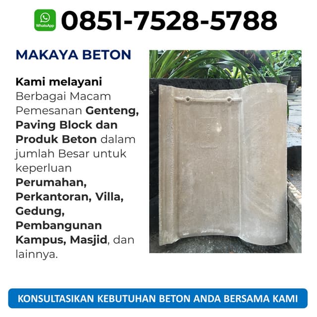 Produsen Berat Paving Block K300 Kota Batu | PDF