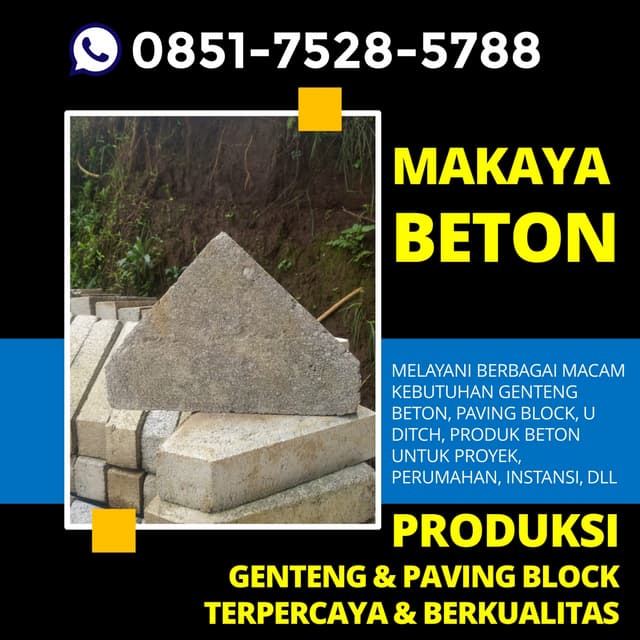Supplier Paving Block Persegi Panjang di Malang, Call 0851-7528-5788 | PDF