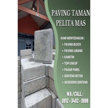 Supplier paving block rumput Sukun | PPT