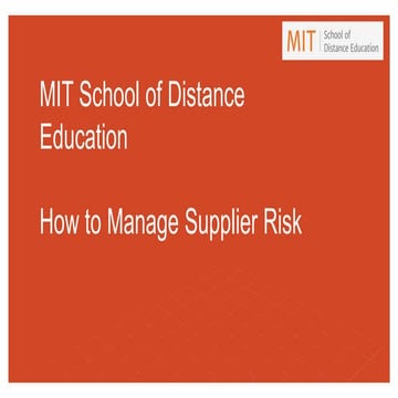 SUPPLIER RISK MANAGEMENT.pptx