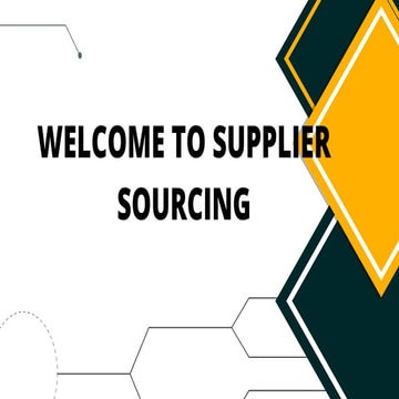 Supplier Sourcing.pdf | Free Download