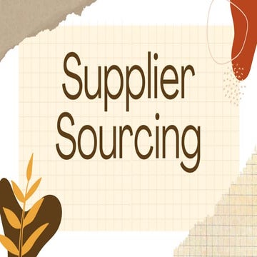 Supplier Sourcing.pdf