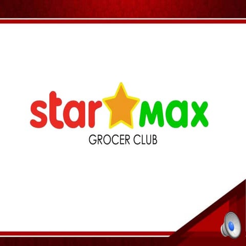 Presentation Starmax Grocer Club for Partners | PPTX
