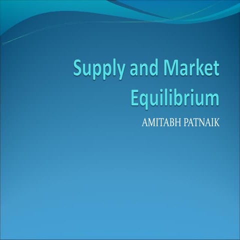 Supply | PPT