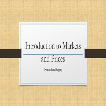 demand powerpoint about supply and demand | PPT