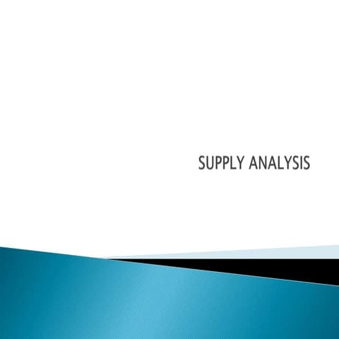 SUPPLY ANALYSIS for btech students.pptx