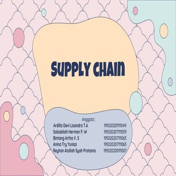Supply Chain - Lab Pemasaran - Kel 4.pptx