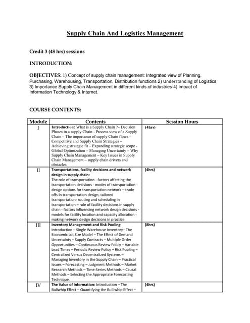 Logistics information system | PDF | Logistics and Transportation ...