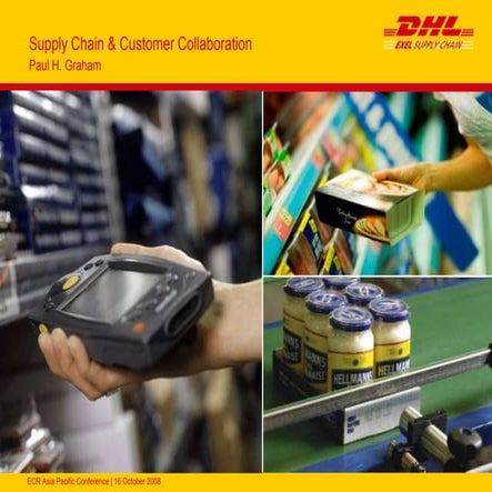 Supply chain & customer collaboration dhl exel sc (15 oct08) | PPTX