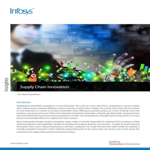 Supply Chain Innovation | PDF