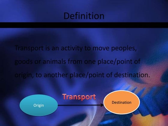 Transportation management system PPT | PPTX