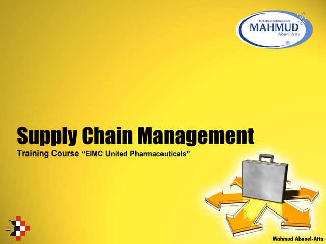 Objectives of supply chain management | PPTX