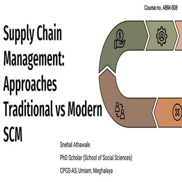 Supply Chain Management Approaches Traditional vs Modern SCM.pptx