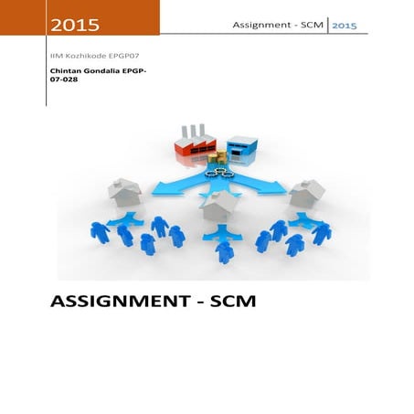 Supply chain management assignment | PDF