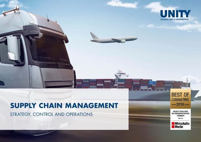 Optimization in supply chain | PPTX